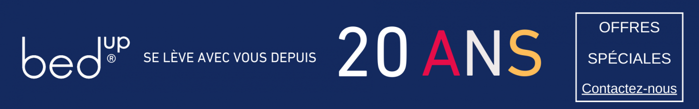 Lit escamotable bedUp® : La solution pour les petits espaces